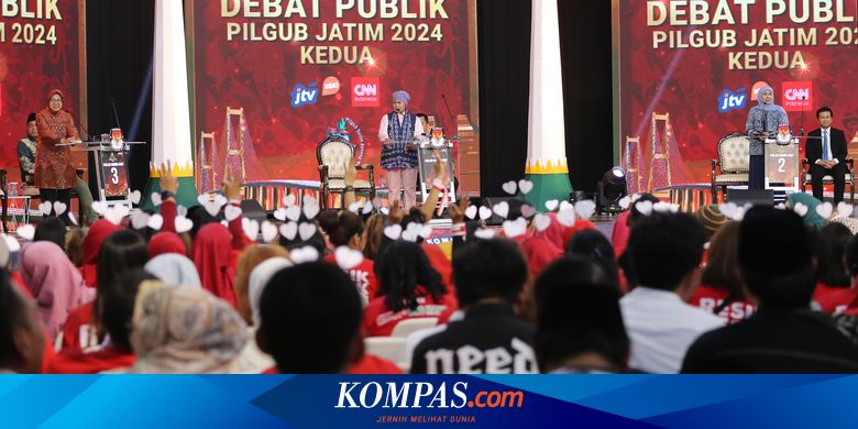Hasil Quick Count Pilkada Jatim 2024 Litbang Kompas Data 78,75 Persen: Khofifah-Emil Unggul 58 ...