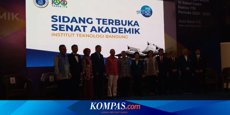 Senat Akademik Tetapkan 3 Calon Rektor ITB, Ini Nama-namanya
