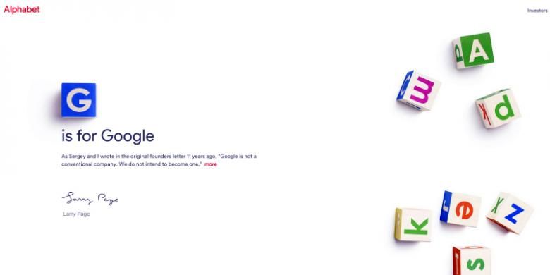 Mengenal Lebih Dekat Alphabet, Perusahaan Pemilik Google