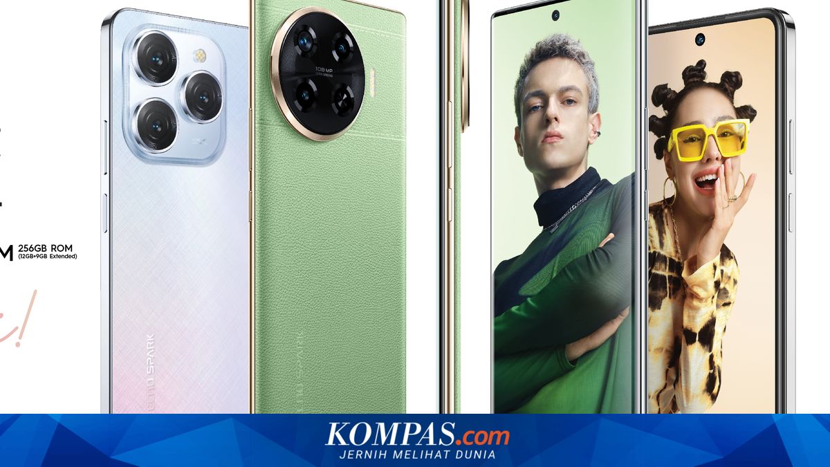 Smartphone Tecno Spark 20 Pro dan Spark 20 Pro Plus Resmi di Indonesia ...