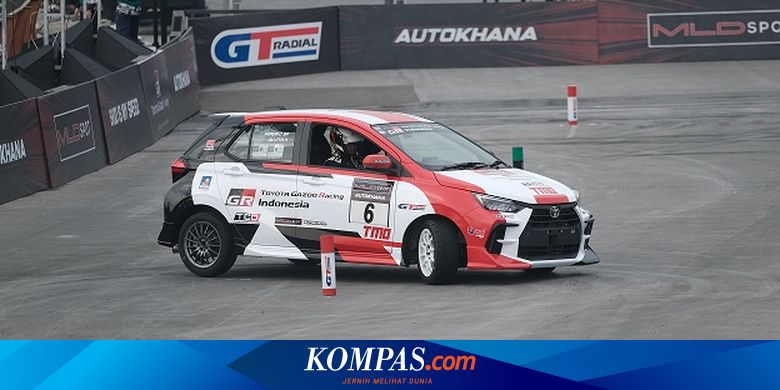 Debut Perdana All New Agya GR Sport di Ajang Slalom