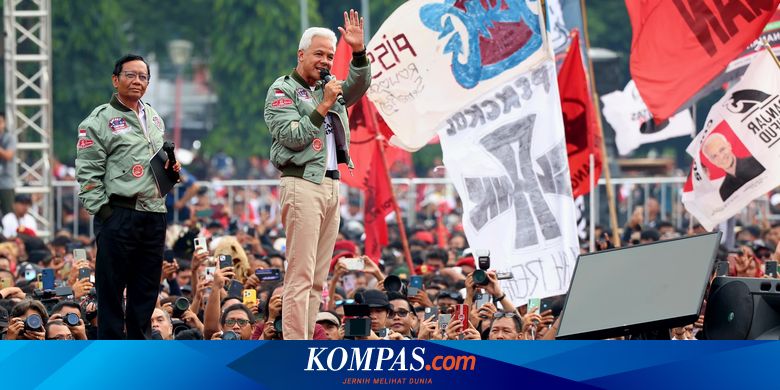 Tutup Kampanye Terakhir, Ganjar Minta Maaf dan Harap Tak Ada yang "Baper"
