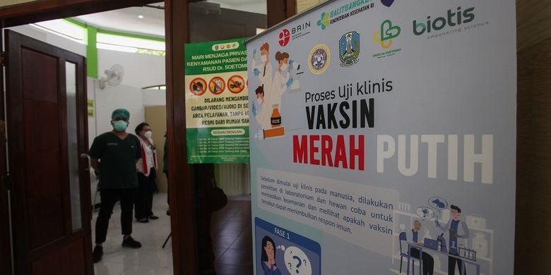Berita Harian Vaksin Merah Putih Diharapkan Jadi Vaksin Donasi