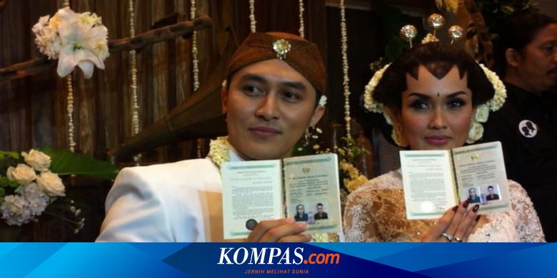 Demian Aditya dan Sara Wijayanto Akhirnya Jadi Suami Istri