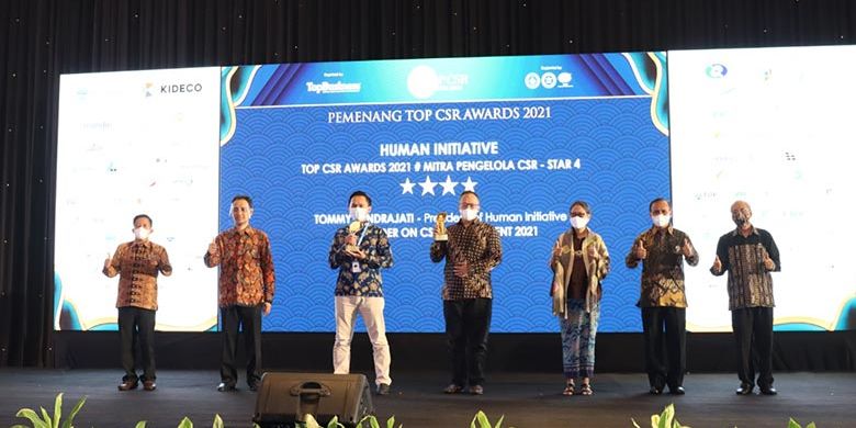 Human Initiative Won Two Awards in TOP CSR AWARD 2021