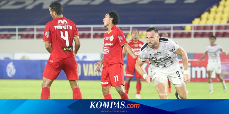 Persija Vs Bali United, Spaso Bobol Macan Kemayoran