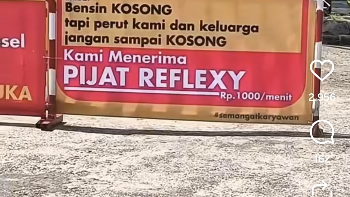 Spanduk Pijat Refleksi di SPBU Shell Bintaro Viral, Apa Benar Ada ...