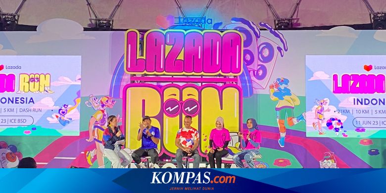 Lazada Run, Ajang Lari bersama Keluarga dari Dewasa hingga Anak-Anak