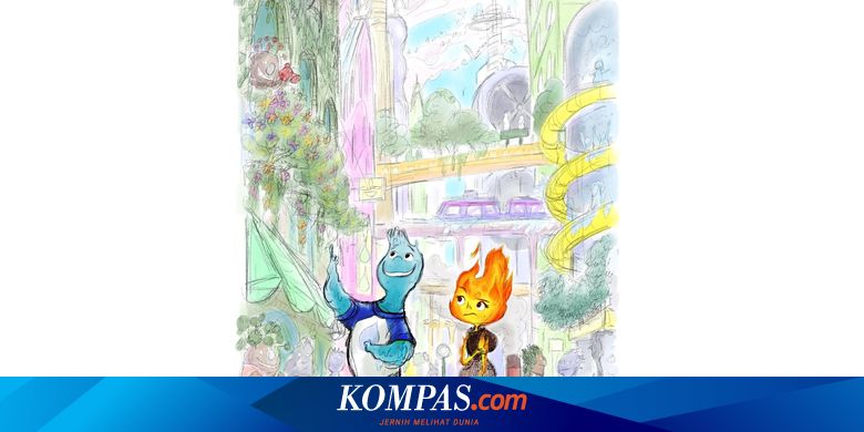 Pixar Umumkan Film Elemental Karya Sutradara Peter Sohn