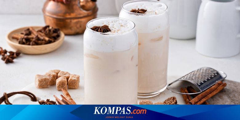Resep Es Teh Susu Rempah, Bikin Stok Minuman Dingin di Kulkas