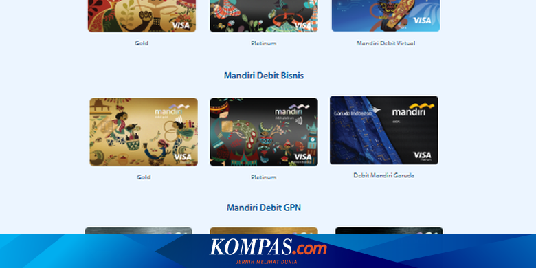 Biaya Admin Bank Mandiri per Bulan 2025 dan Limit Transaksi Kartu Debit
