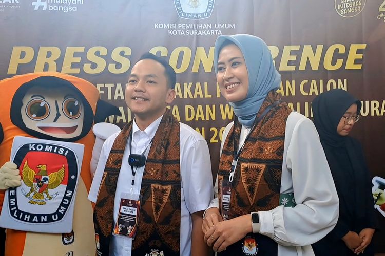 Respati Ardi-Astrid Widayani Maju Pilkada Solo, Lanjutkan Kepemimpinan Gibran
