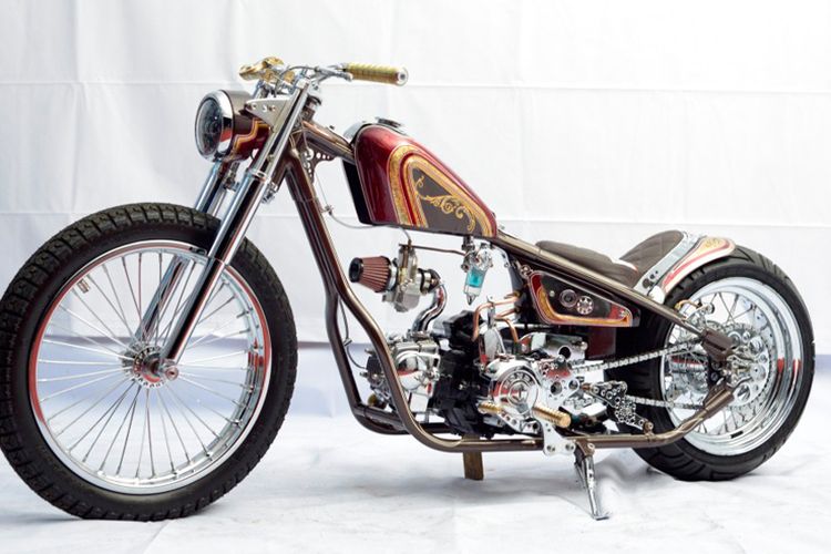 Honda Supra "Sundal Bolong" asal Sidorarjo