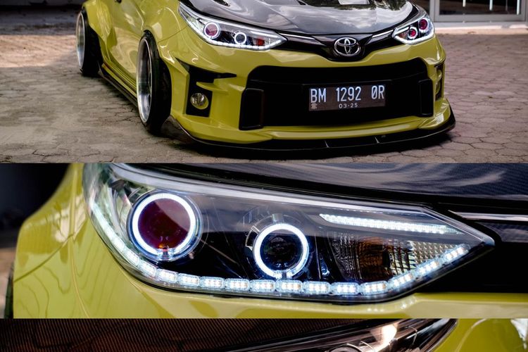 Semakin Sporty, Ini Modifikasi Toyota Yaris 2020