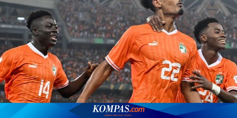 Hasil Final Piala Afrika 2023: Bekuk Nigeria 2-1, Pantai Gading Juara!