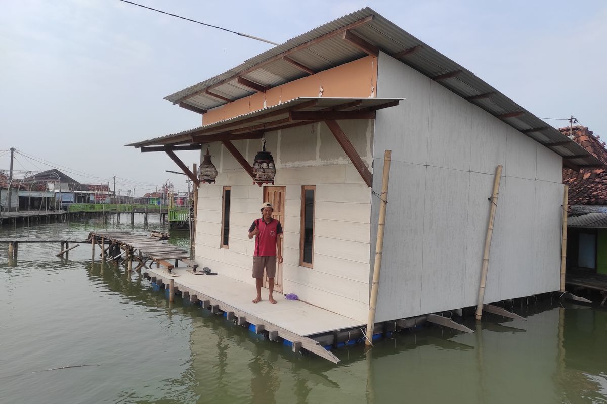 Menilik "Pilot Project" Rumah Apung di Demak, Digadang-gadang Jadi ...