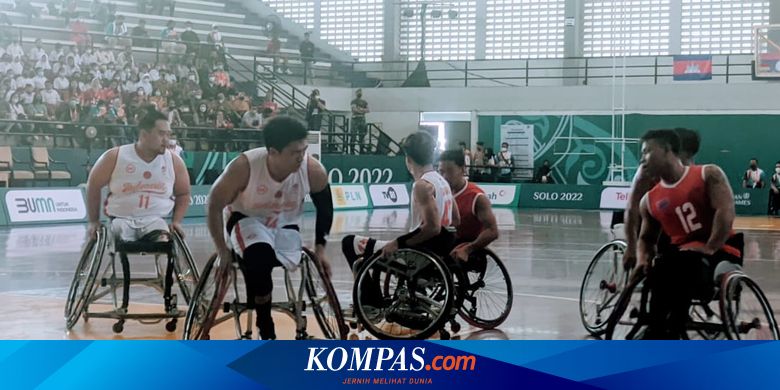 Hasil Basket Kursi Roda ASEAN Para Games 2022: Indonesia Libas Kamboja 63-42