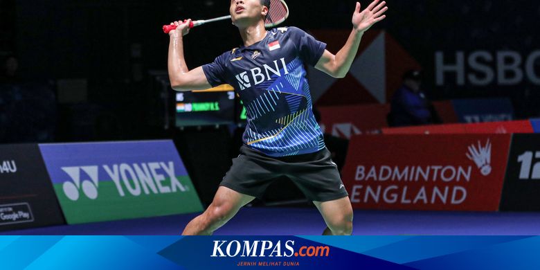 Hasil Badminton Asia Championships 2023, Ginting Genggam Tiket Perempat Final