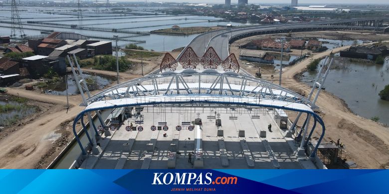 Konstruksi Dikebut, Tol Tanggul Laut Semarang-Demak Selesai Akhir 2022