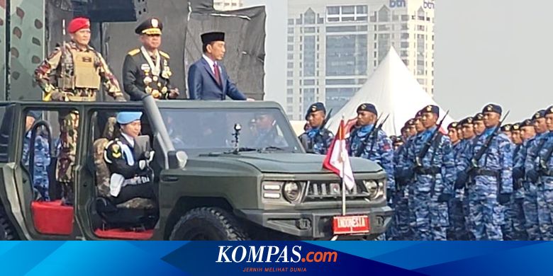Ratusan Kendaraan Ramaikan HUT ke-79 TNI, Motor Listrik, Panser, sampai ...