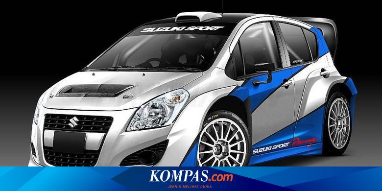 Suzuki Splash Bergaya Reli, Tampil Agresif dengan Livery Mobil Balap
