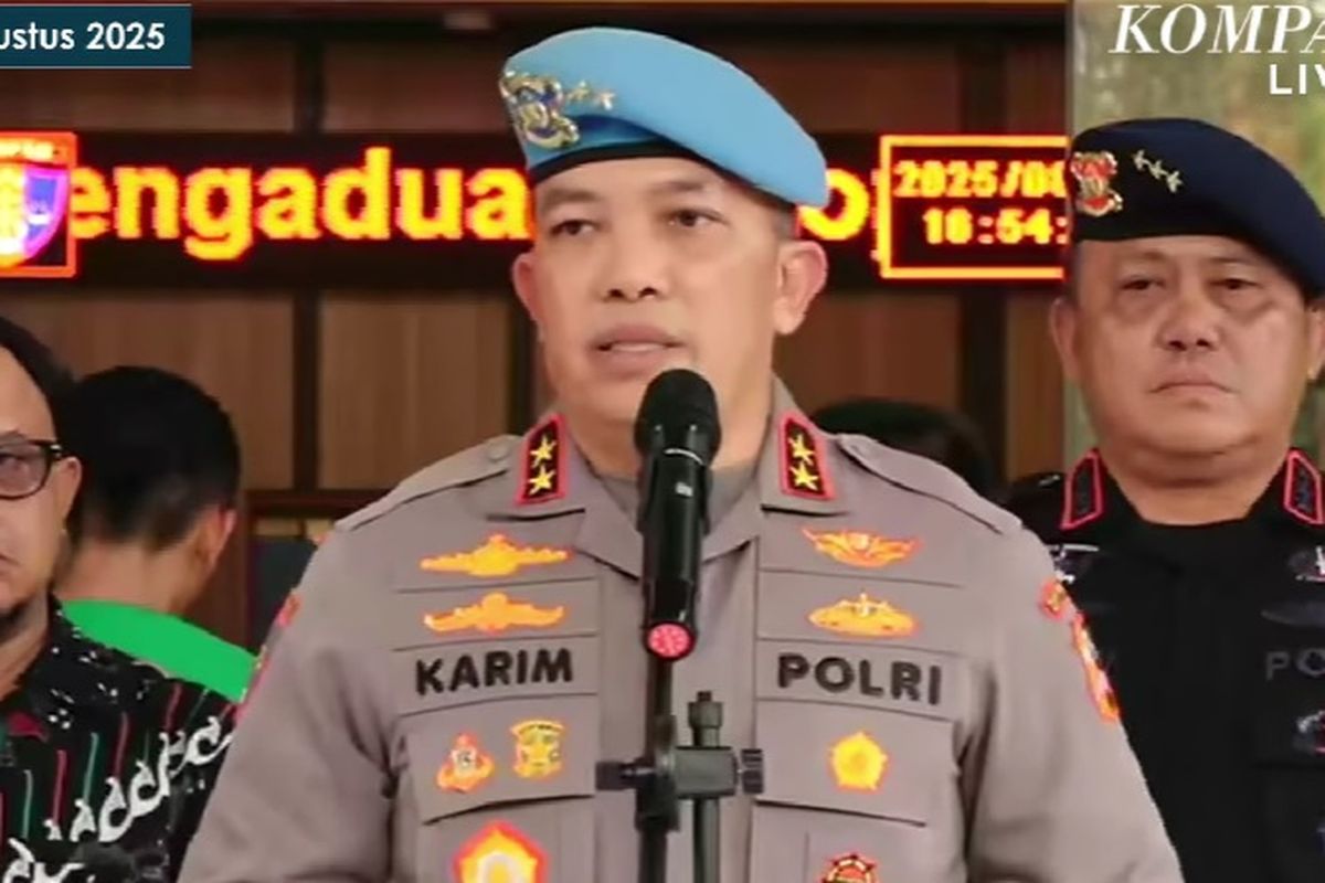 Polri Tegaskan Status Terduga Pelanggar Brimob yang Lindas Ojol Setara Tersangka
