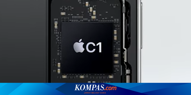Apple C1 Resmi, Chip 5G Buatan Sendiri dan Debut di iPhone 16e