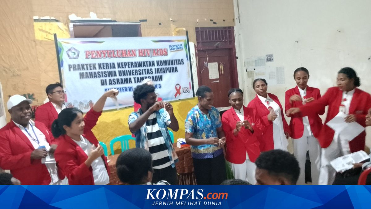 Ketika Mahasiswa Keperawatan Universitas Jayapura Praktek Cara Cegah ...