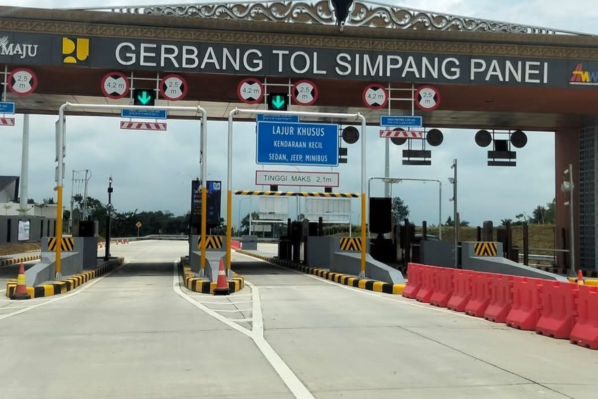 Ruas Jalan Tol Sinaksak-Simpang Panei Simalungun Dibuka Fungsional Gratis