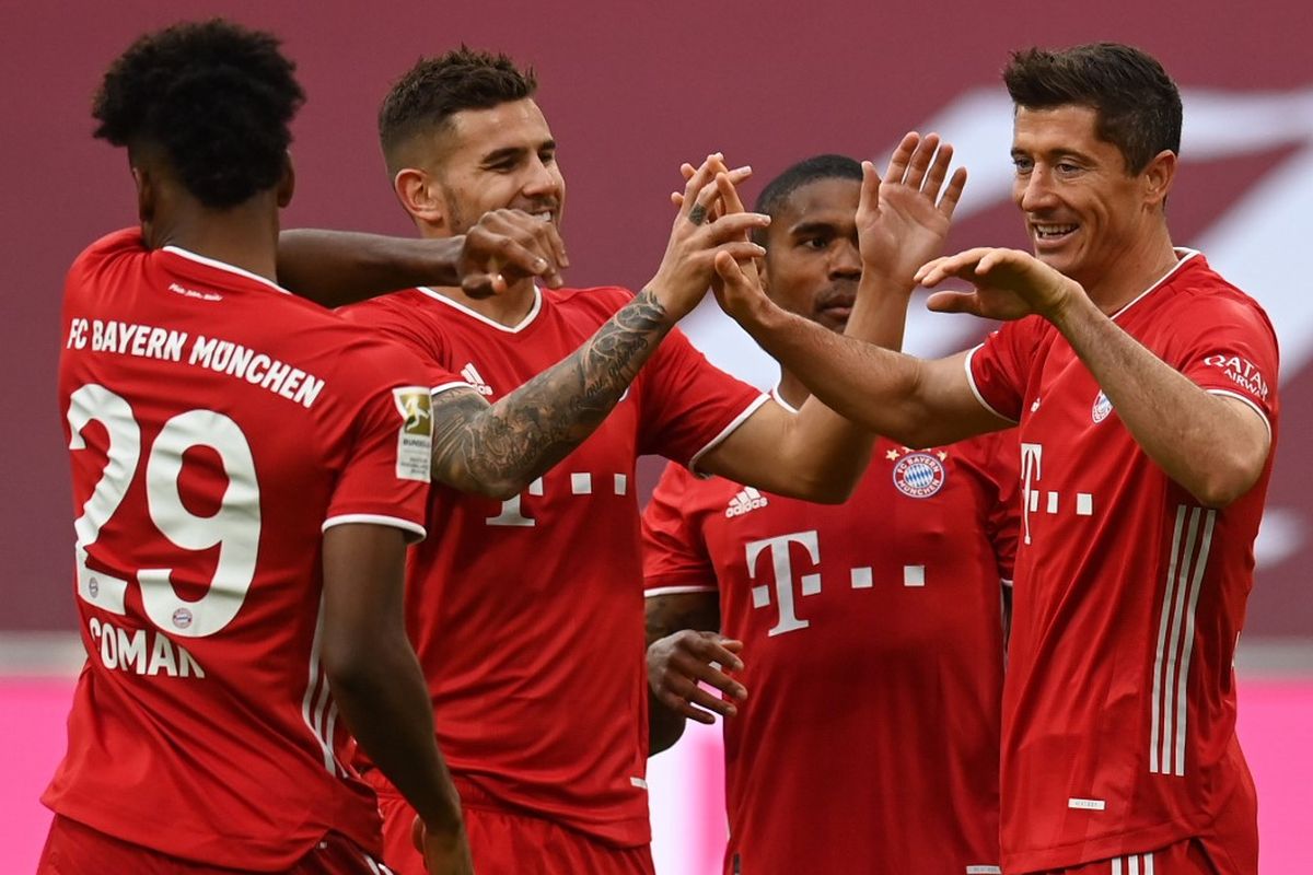 Skuad Bayern Muenchen 2020-2021, Sang Juara Bundesliga