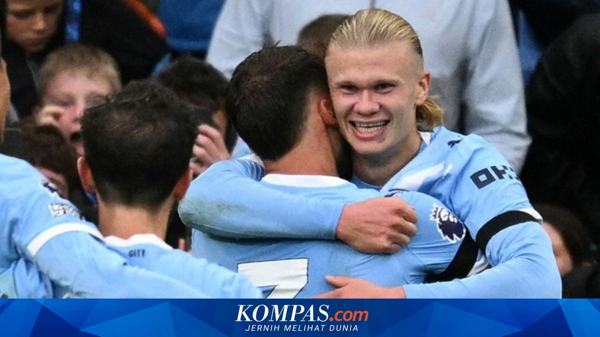 Hasil Man City Vs Man United 3-0: Haaland Dua Gol, Manchester Biru!
