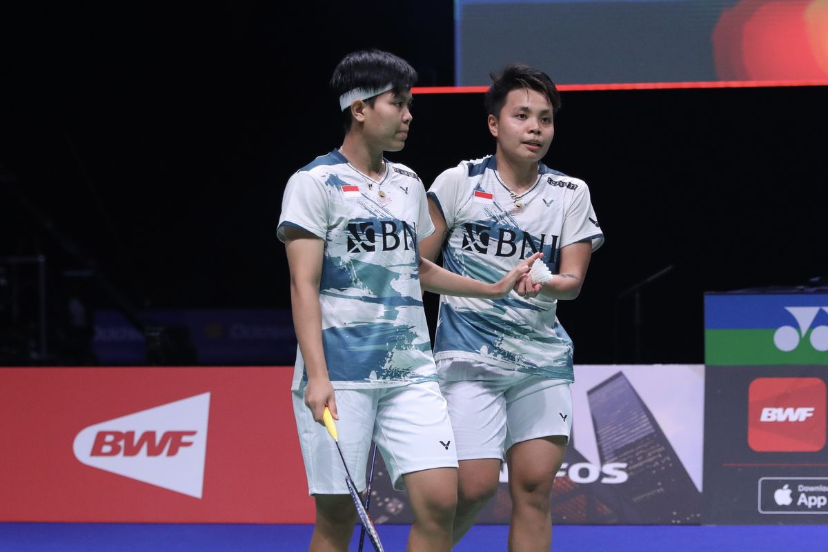 BWF World Championships: Saat Senyuman Jadi Obat Stres Apriyani/Fadia