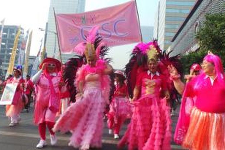 Lautan Pink Peduli Kanker Payudara
