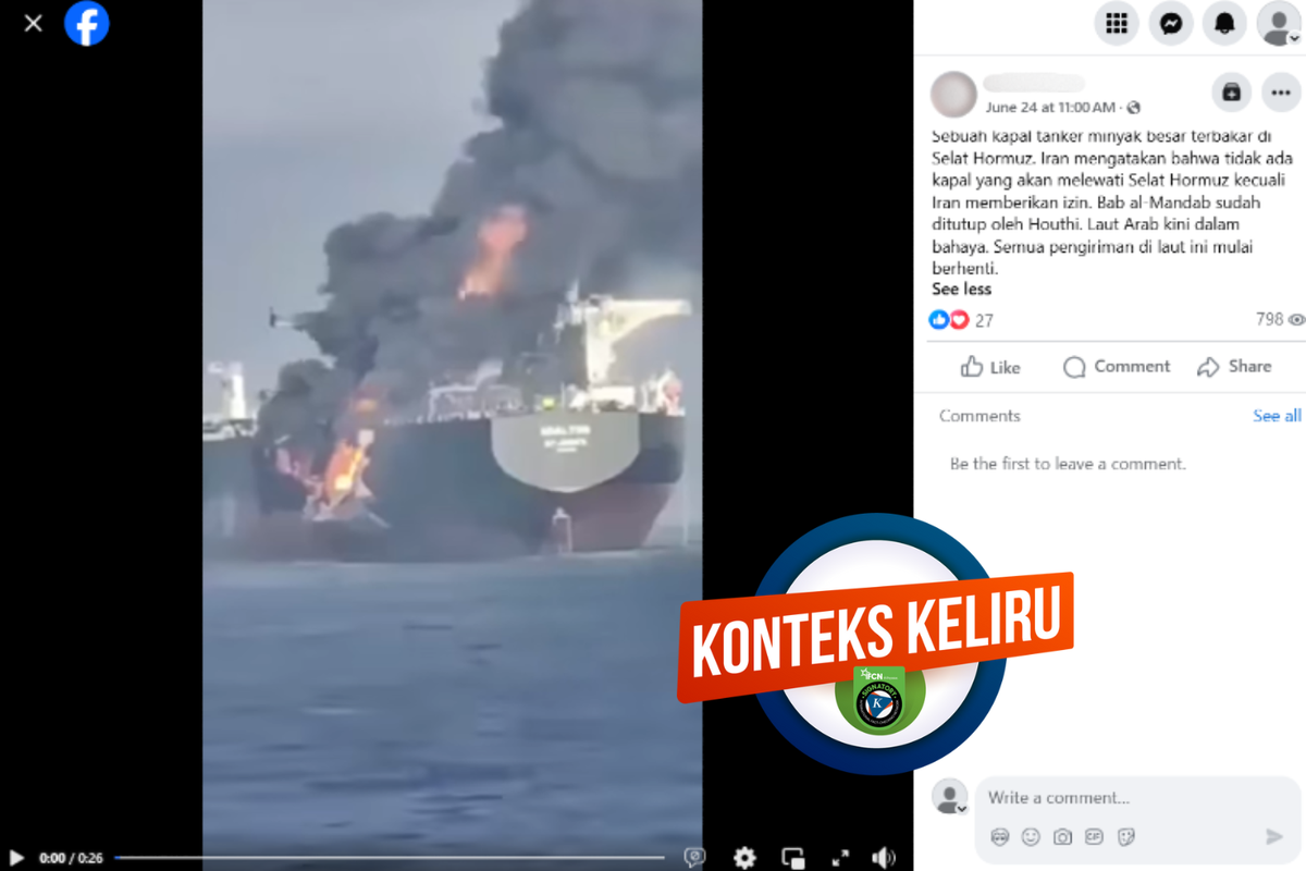 INFOGRAFIK: Kapal Terbakar di Selat Hormuz Bukan karena Perang atau ...