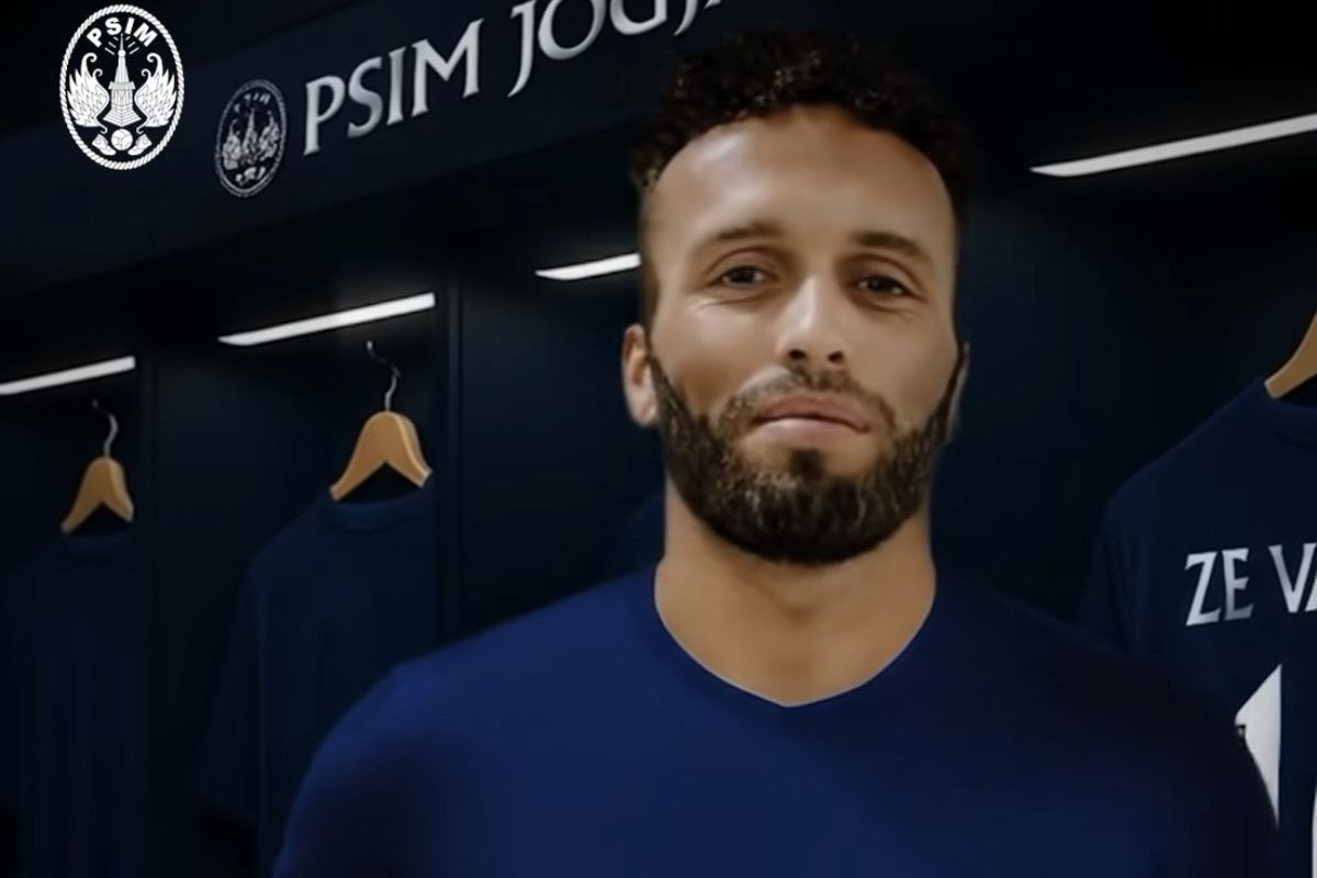 Ze Valente Resmi ke PSIM, Senang Bisa Kembali ke Yogyakarta