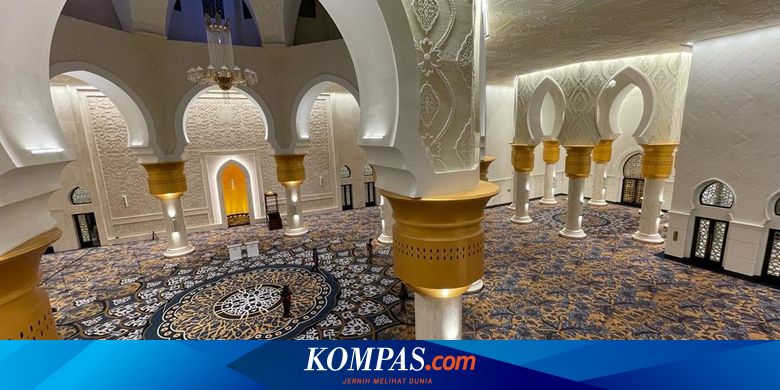 Berita Terkini Harian Motif Batik Karpet Masjid Raya Sheikh Zayed ...