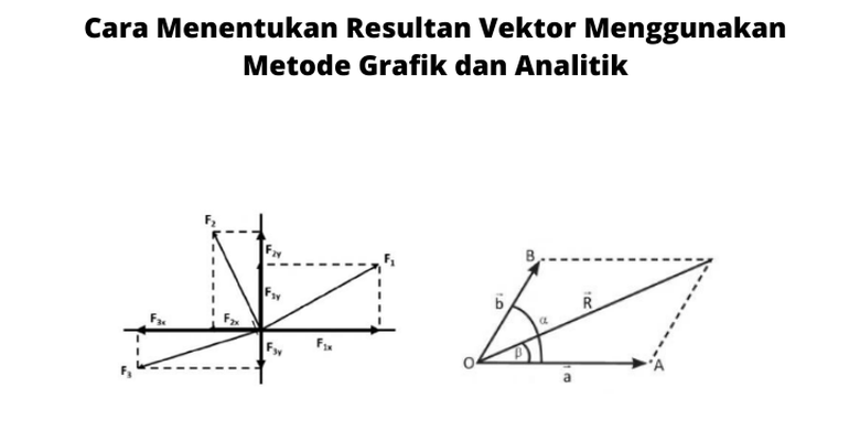 Cara Menentukan Resultan Vektor Menggunakan Metode Grafik dan Analitik