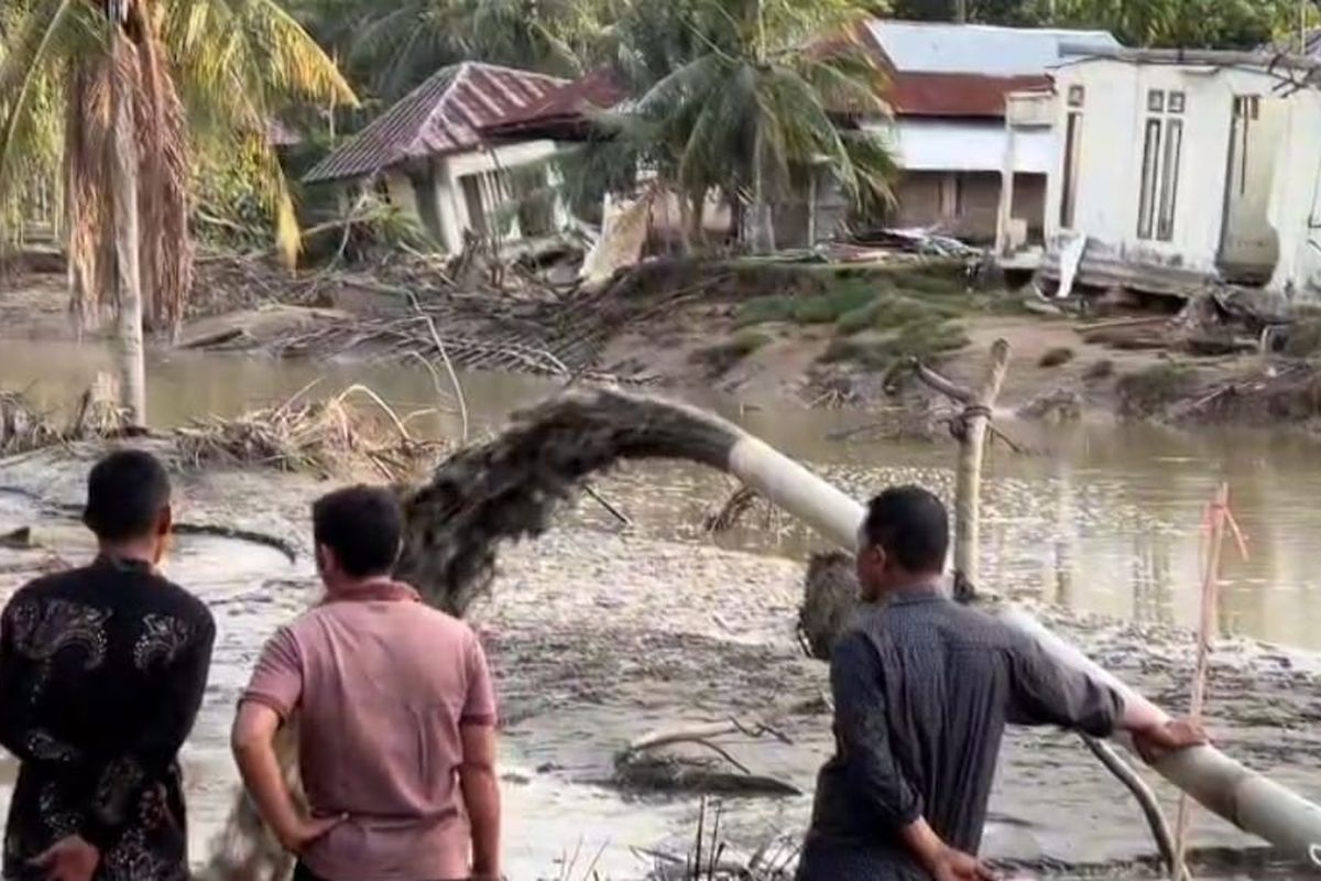 Fenomena Pasca-Banjir Aceh Utara: Muncul 24 Muara Baru, Warga Lapang ...