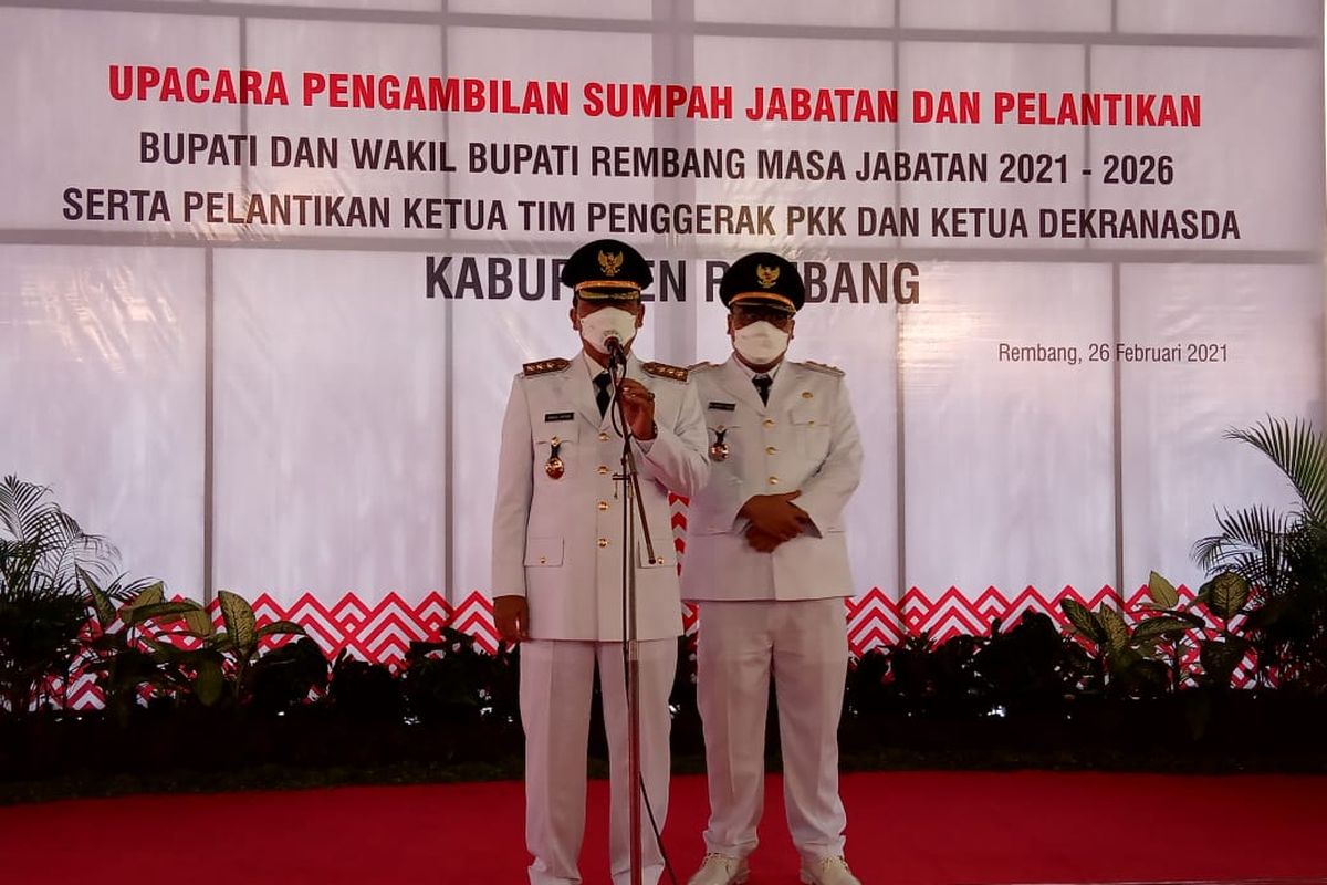 Program 100 Hari Kerja Bupati Rembang, Fokus Perbaiki Jalan Berlubang