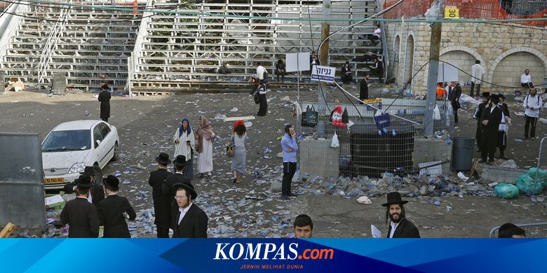 [UPDATE] Tribun Festival Agama di Israel Ambruk, Tewaskan 44 Orang