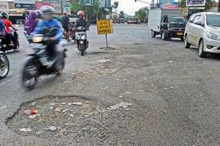 Jalur Tengah Jateng Rusak