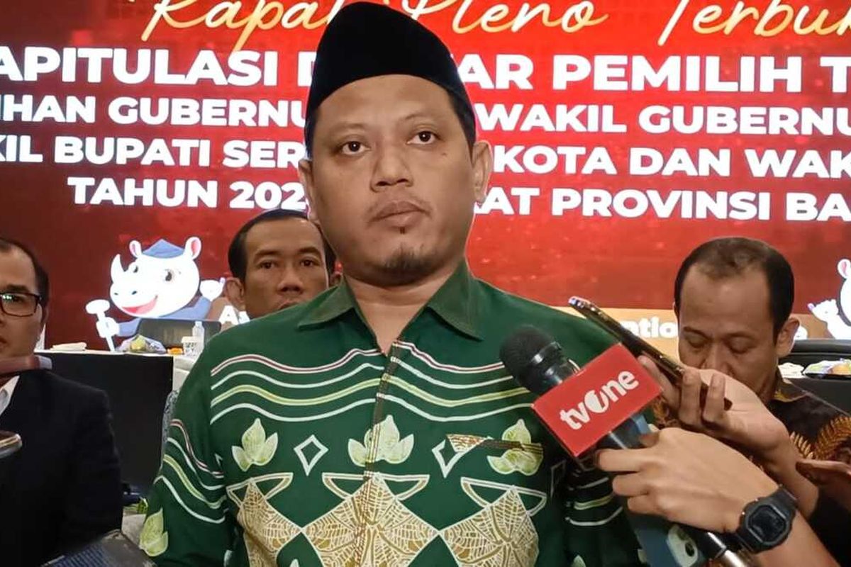 Airin-Ade dan Andra-Dimyati Ditetapkan Pasangan Calon Pilkada Banten 2024