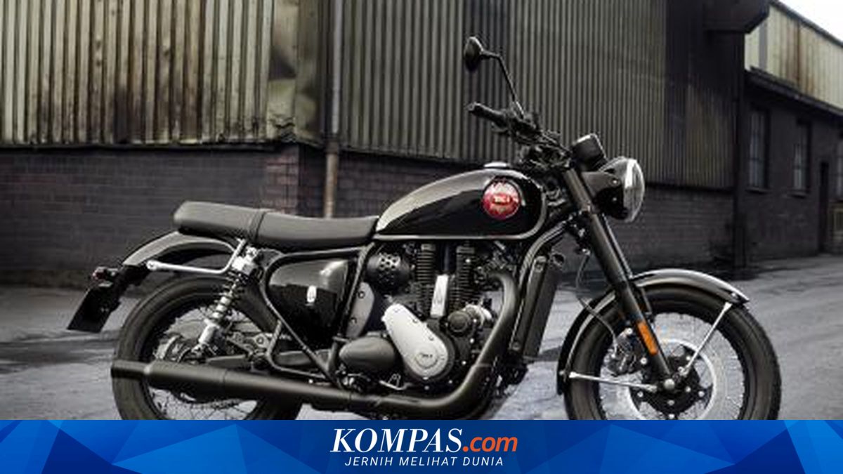 BSA Gold Star Hitam Legam, Buat Tampilan Gagah