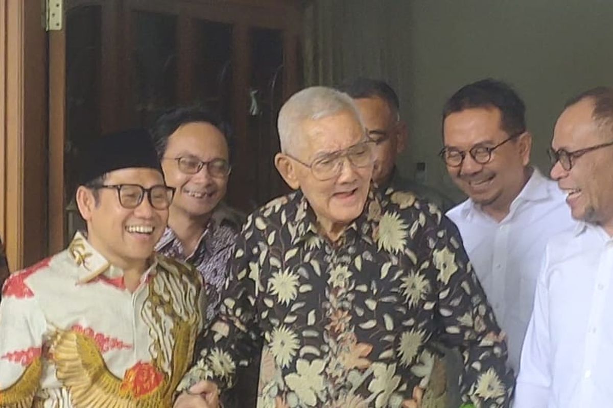 Temui Try Sutrisno, Cak Imin Diingatkan Soal Sosok Pemimpin yang Baik