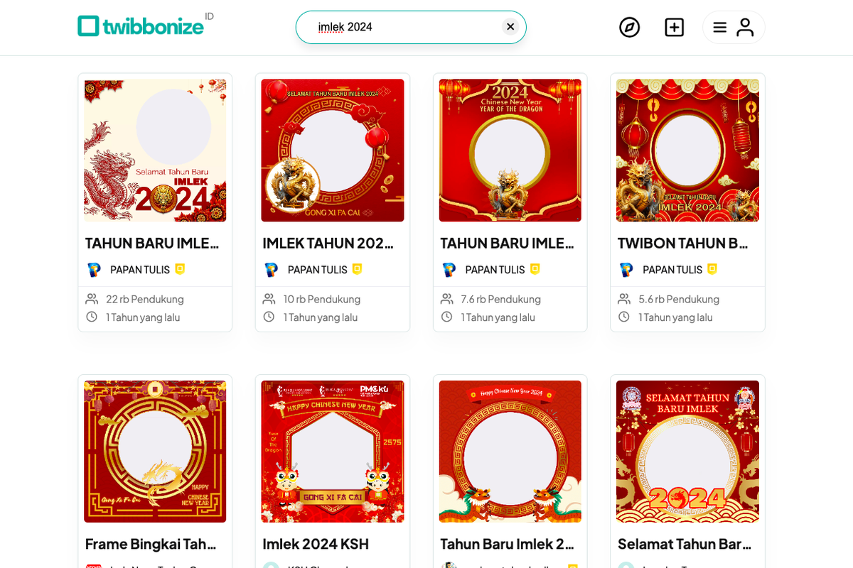 50 Twibbon Tahun Baru Imlek 2024, Berikut Link dan Cara Menggunakannya