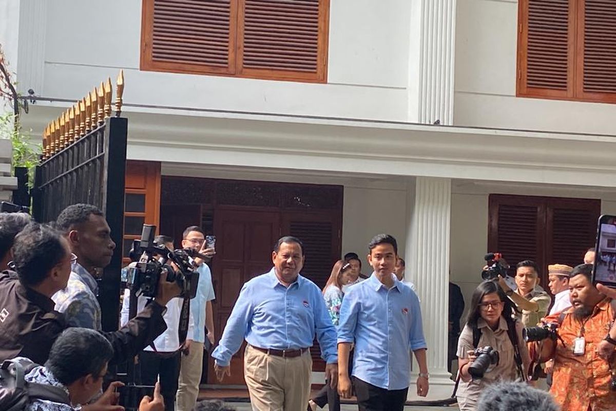 Alasan Prabowo Gibran Pakai Baju Biru Daftar Ke Kpu Sejuk Damai Gembira