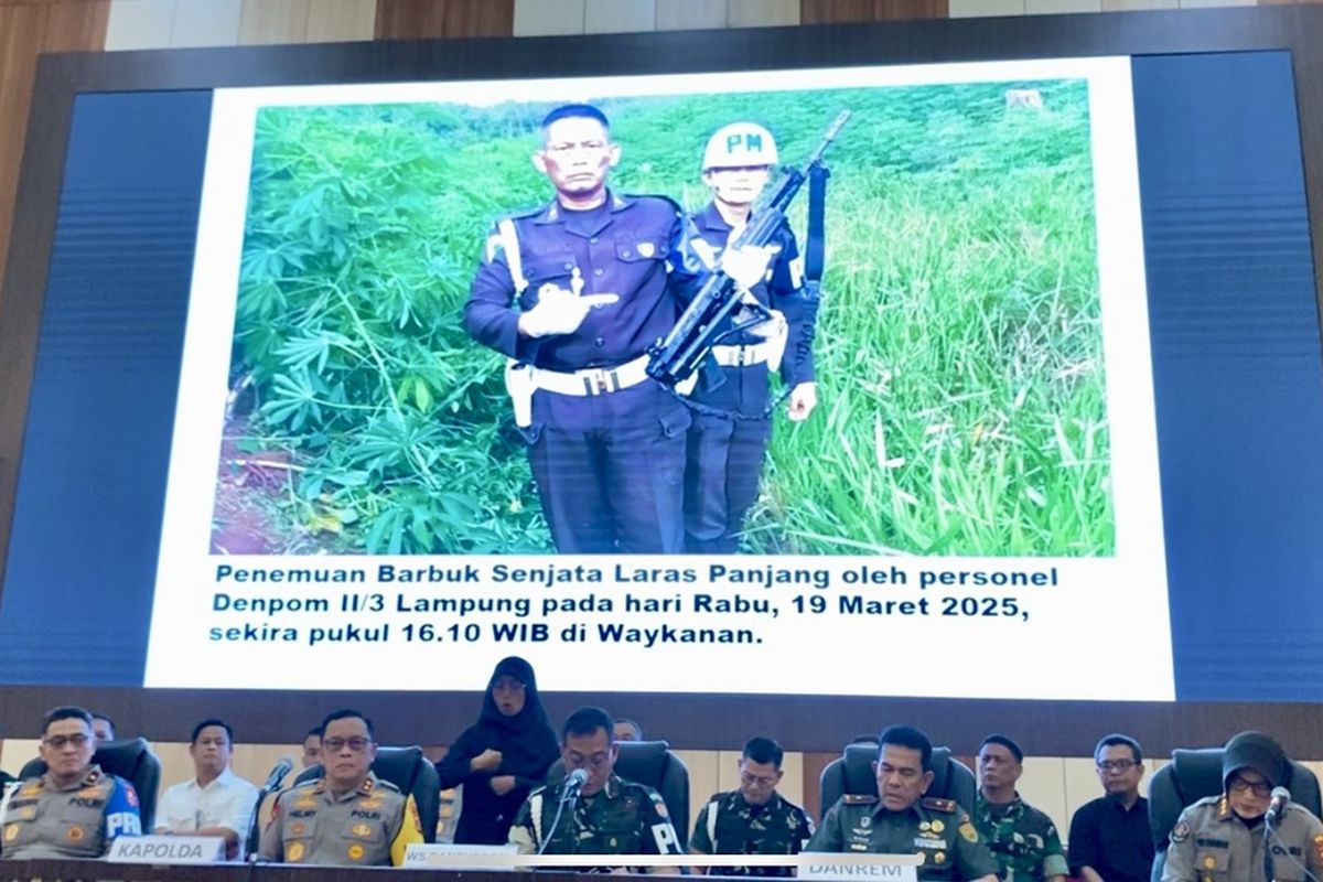 Apakah Senjata untuk Tembak 3 Polisi di Way Kanan Lampung Rakitan atau Pabrikan? Ini Faktanya