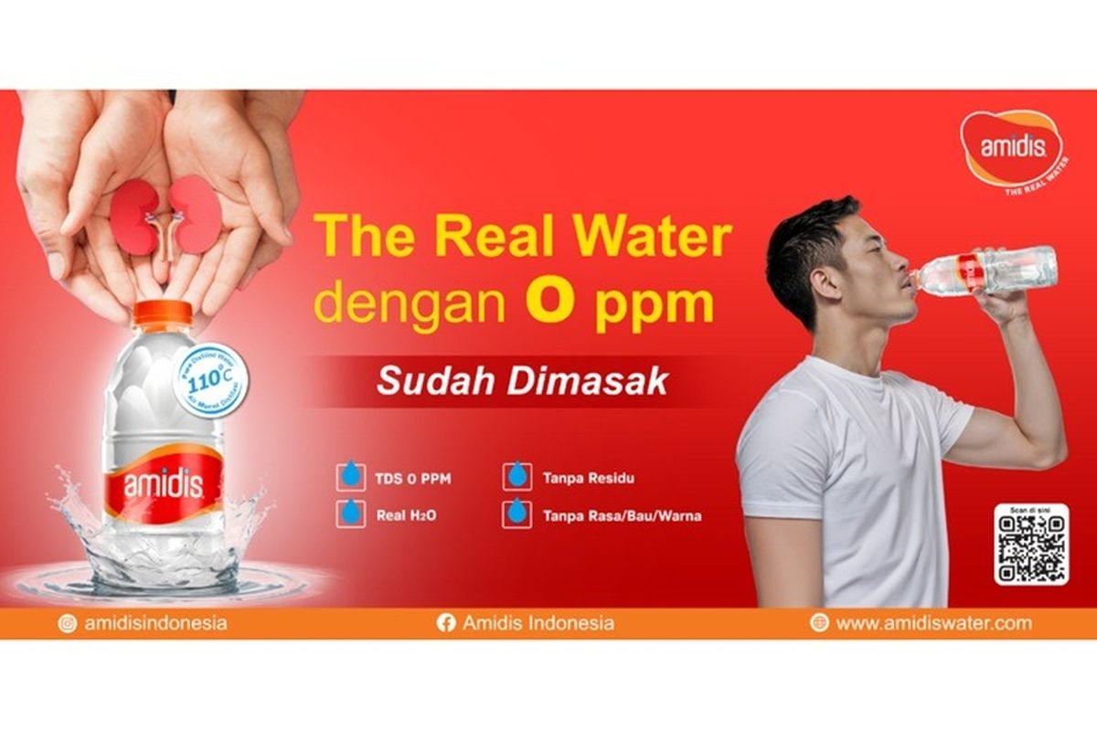 Yuk Pikir Masak-masak, Ini Manfaat Minum Amidis bagi Tubuh