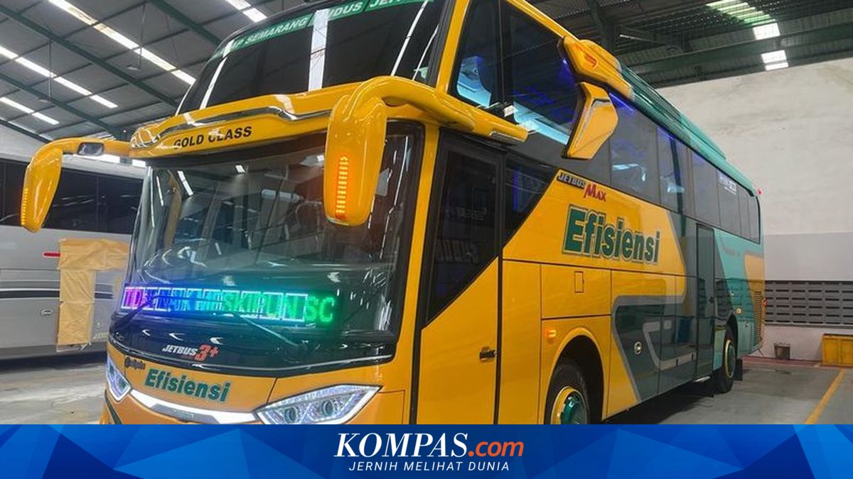 PO Efisiensi Tambah Bus Baru, Kini Pakai Bodi SHD dan Sasis Hino