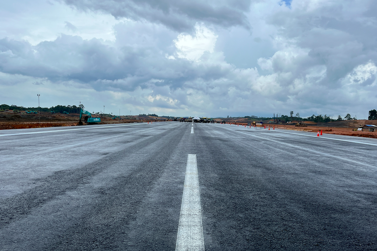 UPDATE Proyek Bandara IKN, Mulai dari Runway hingga Jalan Aksesnya